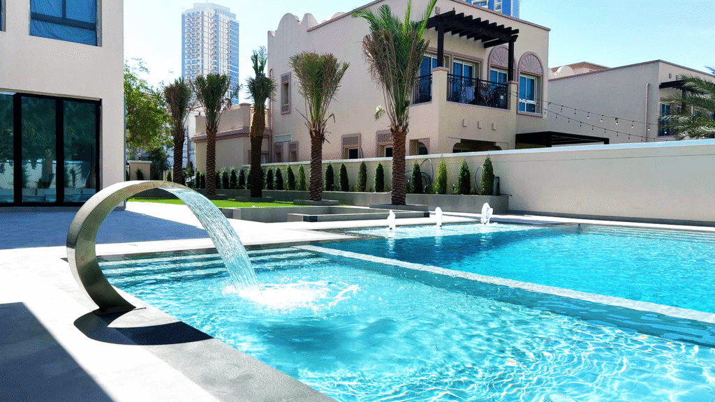 Swimming Pool Contractors in Dubai - Exterior Space Dubai